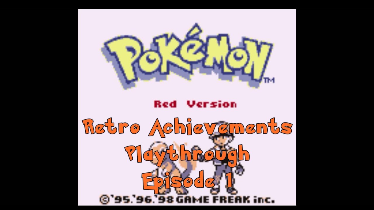 Starting the Kanto Achievement Challenge | Pokémon Red Retro ...