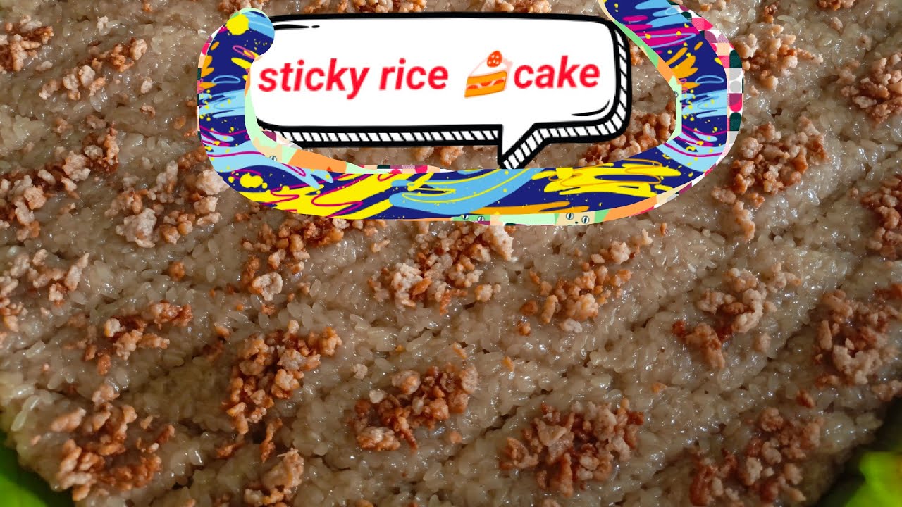 my own version on how to cook sinokmani or biko sticky rice #kts # ...