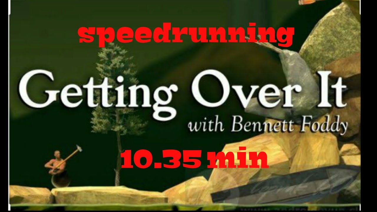 Speedrunning Getting Over it in 10.35 min || Diamond Wolf Gaming - YouTube