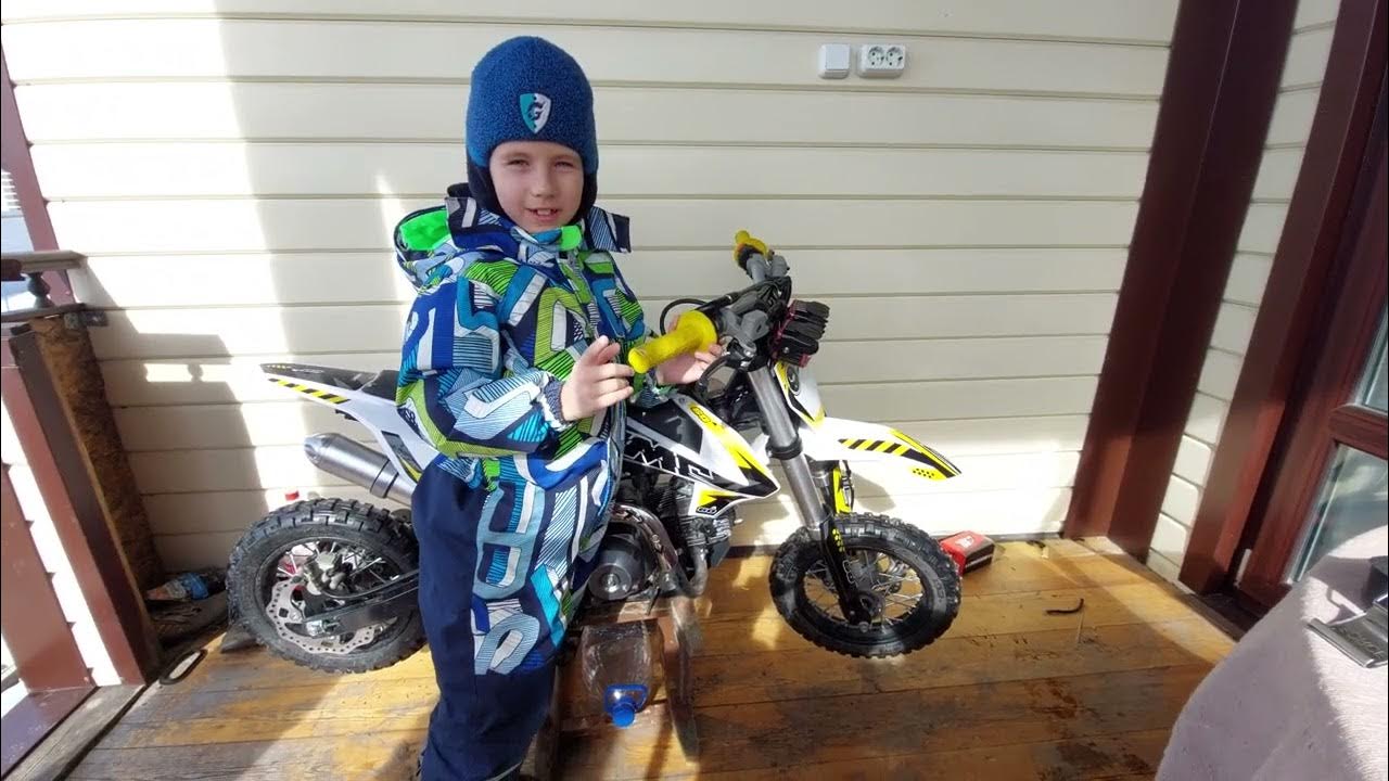 Питбайк JMC 60A - YouTube