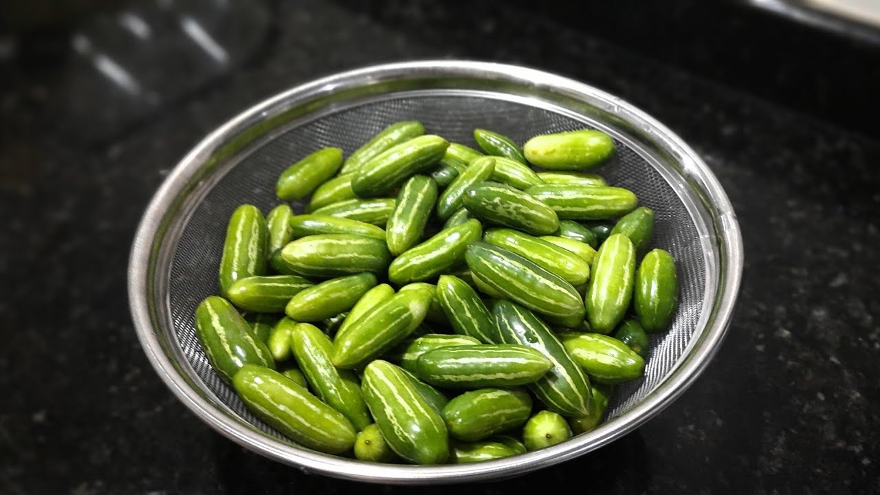 Conserva de Mini Pepinos - Receita Caseira #25 - YouTube