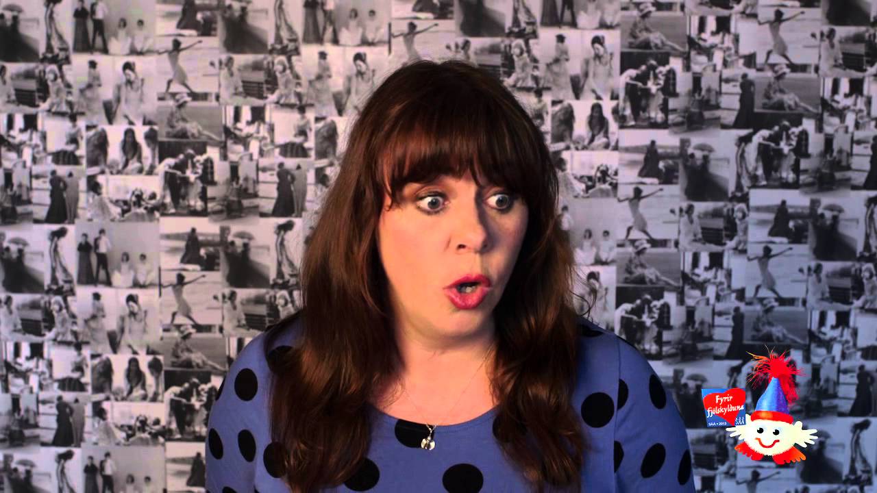 Helga Braga nennir ekki að hafa alla fulla - YouTube