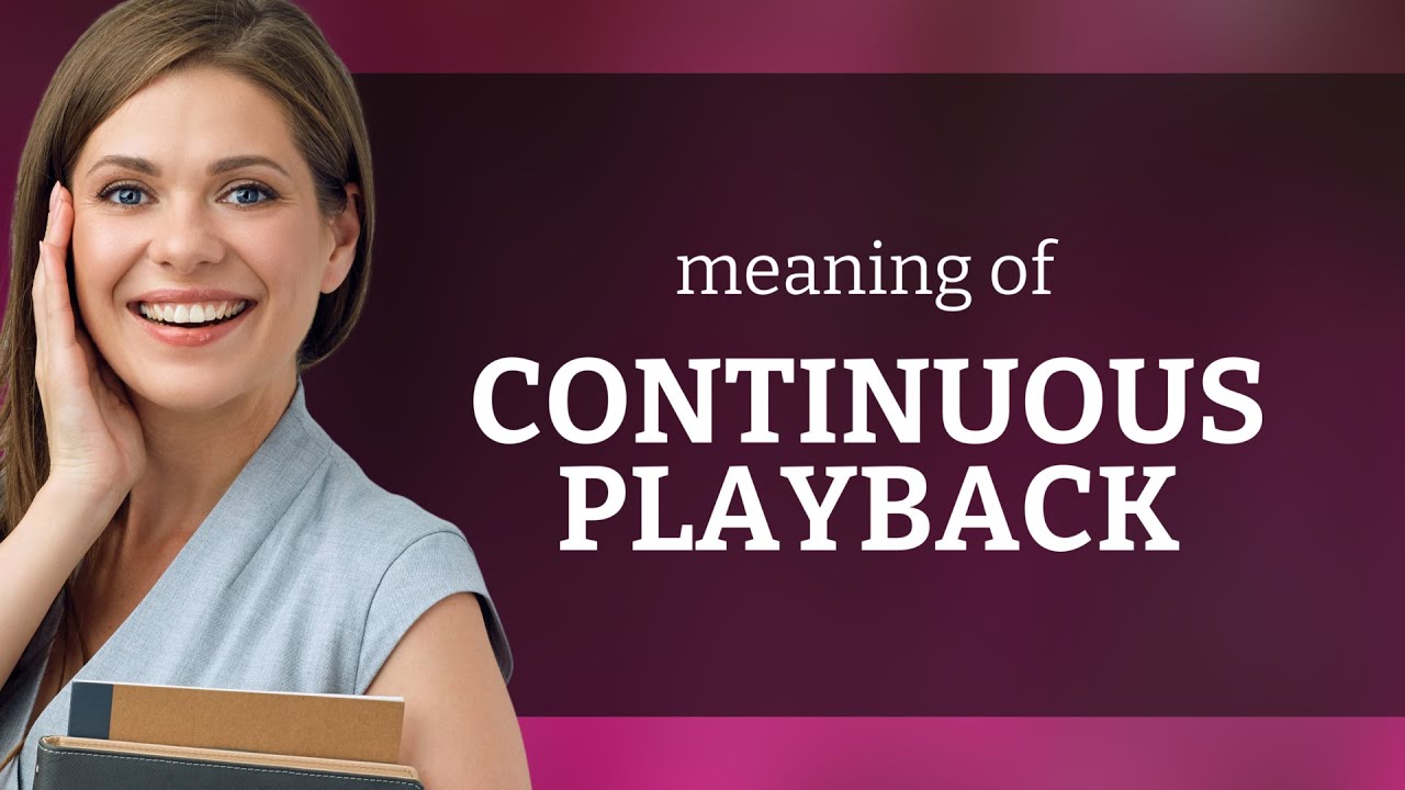 Unraveling "Continuous Playback": A Simple Guide - YouTube