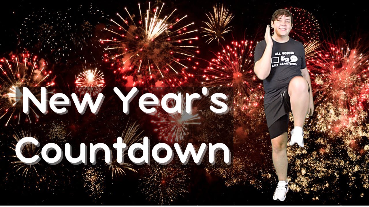 New Year's Countdown Movement Break | Follow Along Exercise for Kids ...