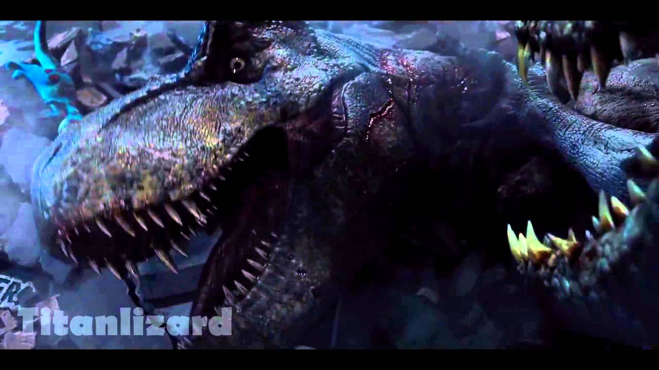 T. rex vs I. rex - Stronger than You - YouTube