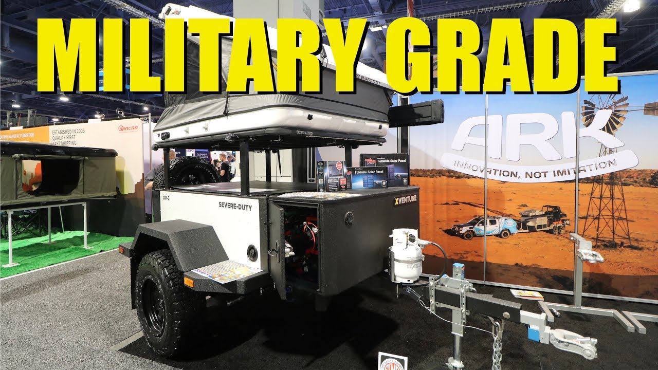 XVenture XV3 Military Grade Overland Trailer - YouTube