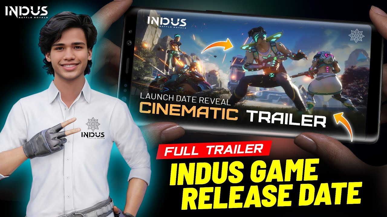 Indus Battle Royale Release Date 🔥 Indus Trailer Facecam Reaction ...