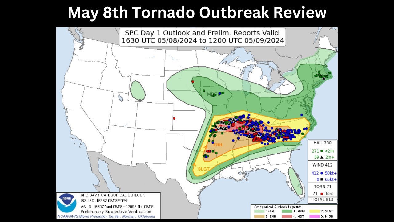 May 8th Tornado Outbreak Review - YouTube