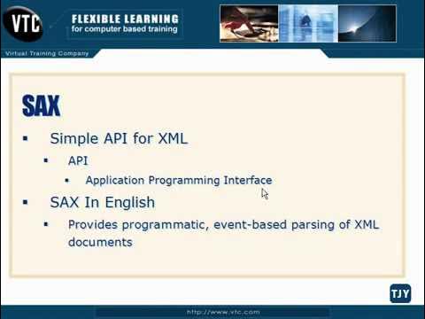 XML Tutorial 64 XML Processing SAX - YouTube