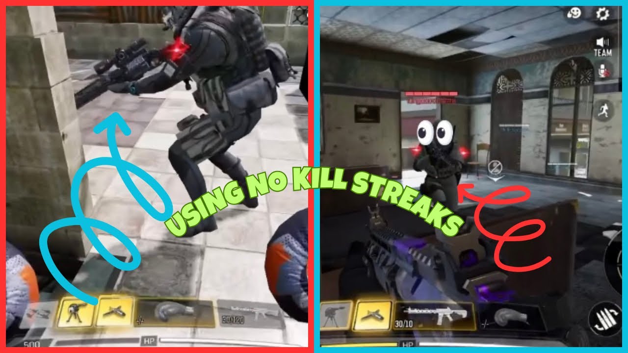 Using NO Kill-Streaks In COD-Mobile - YouTube