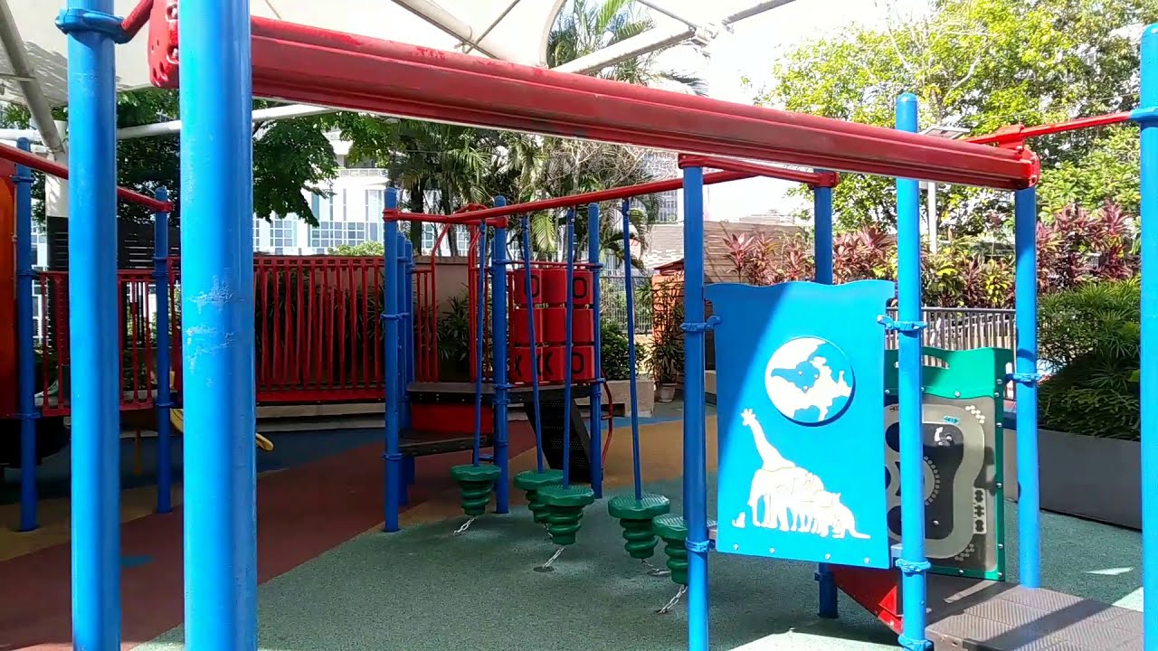 Taman mainan kanak-kanak playground for kids and family. - YouTube