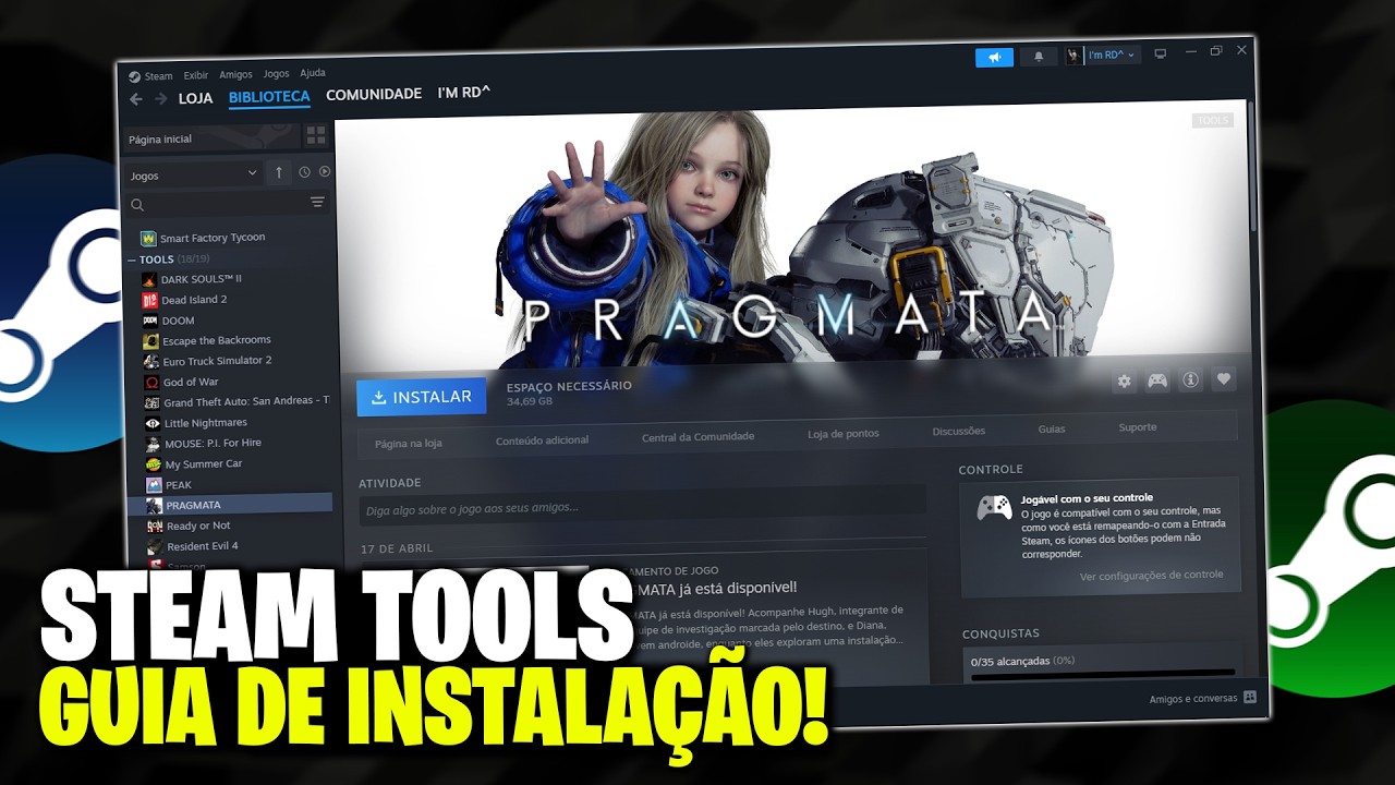 STEAM TOOLS: GUIA DE INSTALAÇÃO - INSTALE TUDO APENAS COM UM COMANDO ...