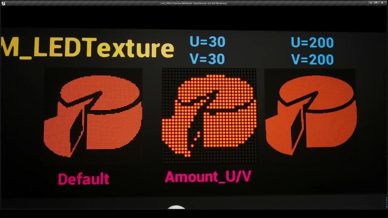 Led Effect （UE4/UE5/Unreal Market） - YouTube