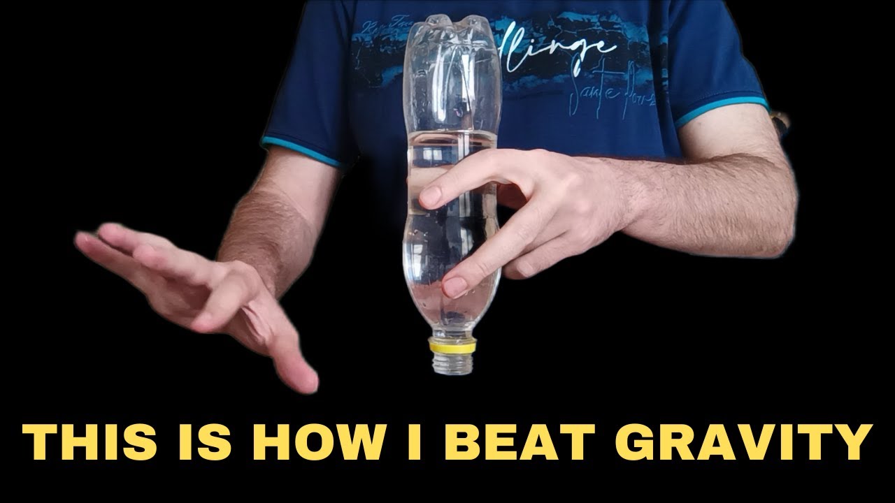 GRAVITY-DEFYING MAGIC WATER BOTTLE TRICK REVEALED - YouTube