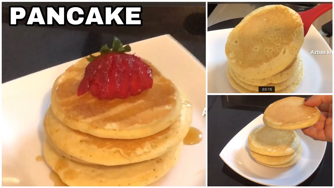 Pan Cake Recipe || How to make Pan Cake in Malayalam ||Azbas Kitchen ...