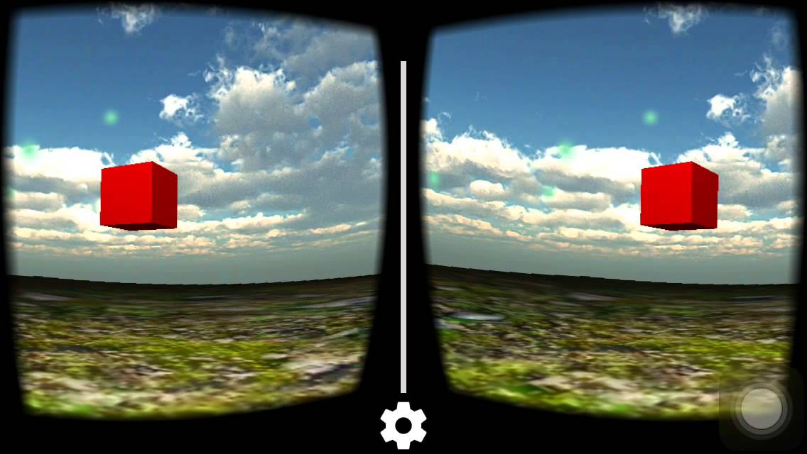 CardBoard VR Game (VR Art Project 1) - YouTube