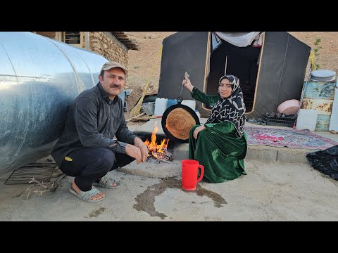 From installing a grate on a chimney to baking bread; how does life continue in a stone structure?