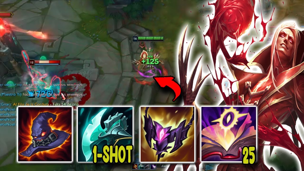 😱 !VLADIMIR CON ESTA BUILD ESTA INSAN0 *1-SHOTS Y MAS 1-SHOTS*! - YouTube