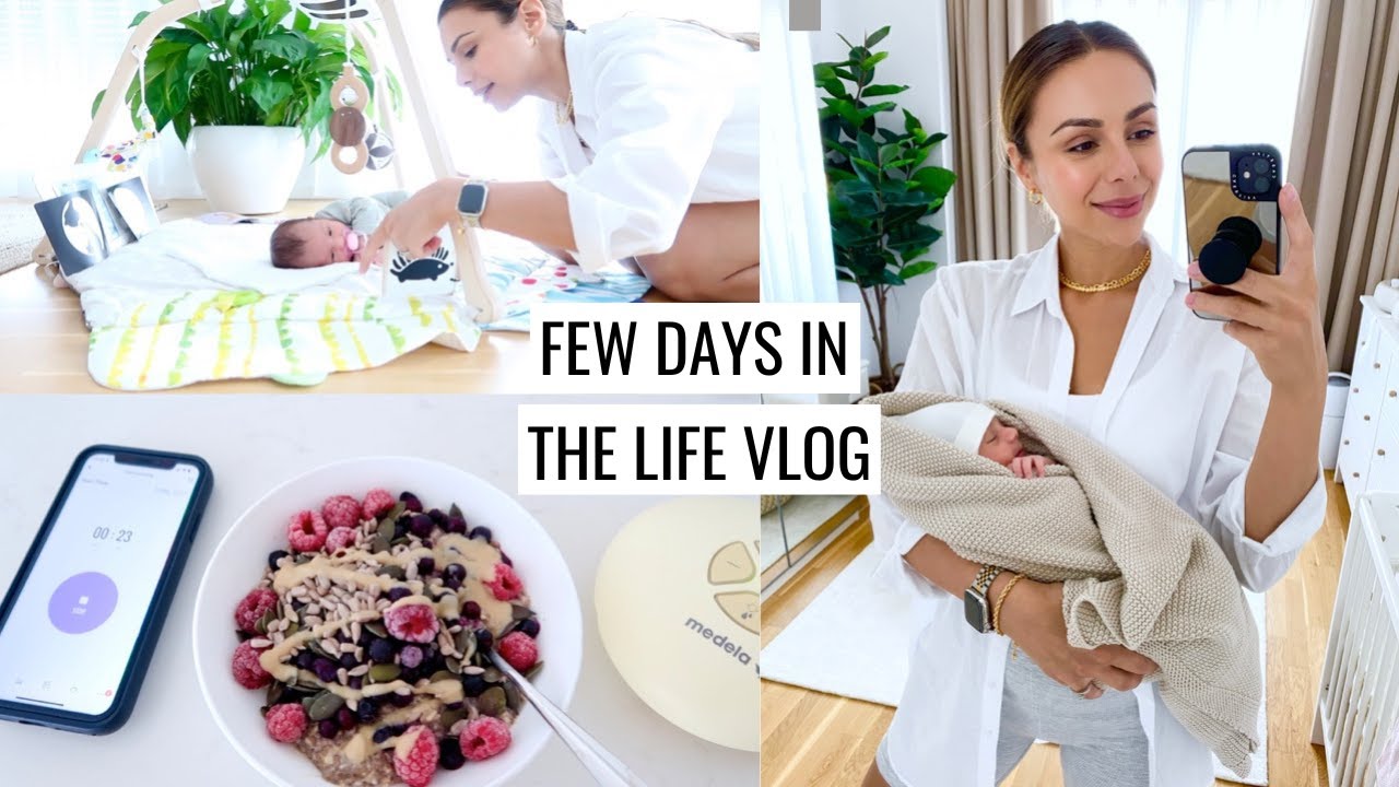 VLOG | Life As A New Mom, Postpartum Healing & New Routines | Annie ...