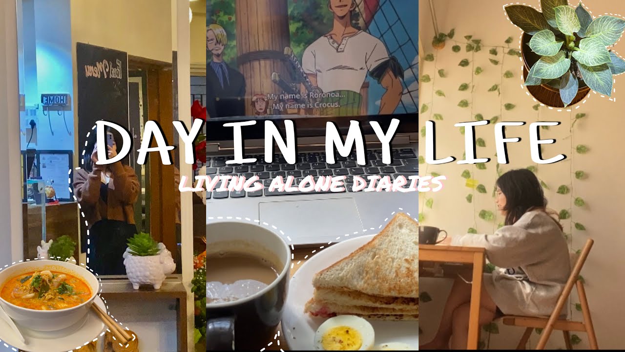 A day in my life | Living alone vlog - YouTube
