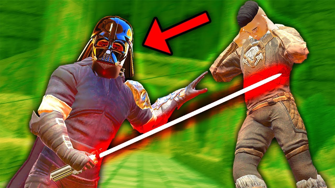BECOMING DARTH VADER AND USING HIS LIGHTSABER IN VIRTUAL REALITY ...