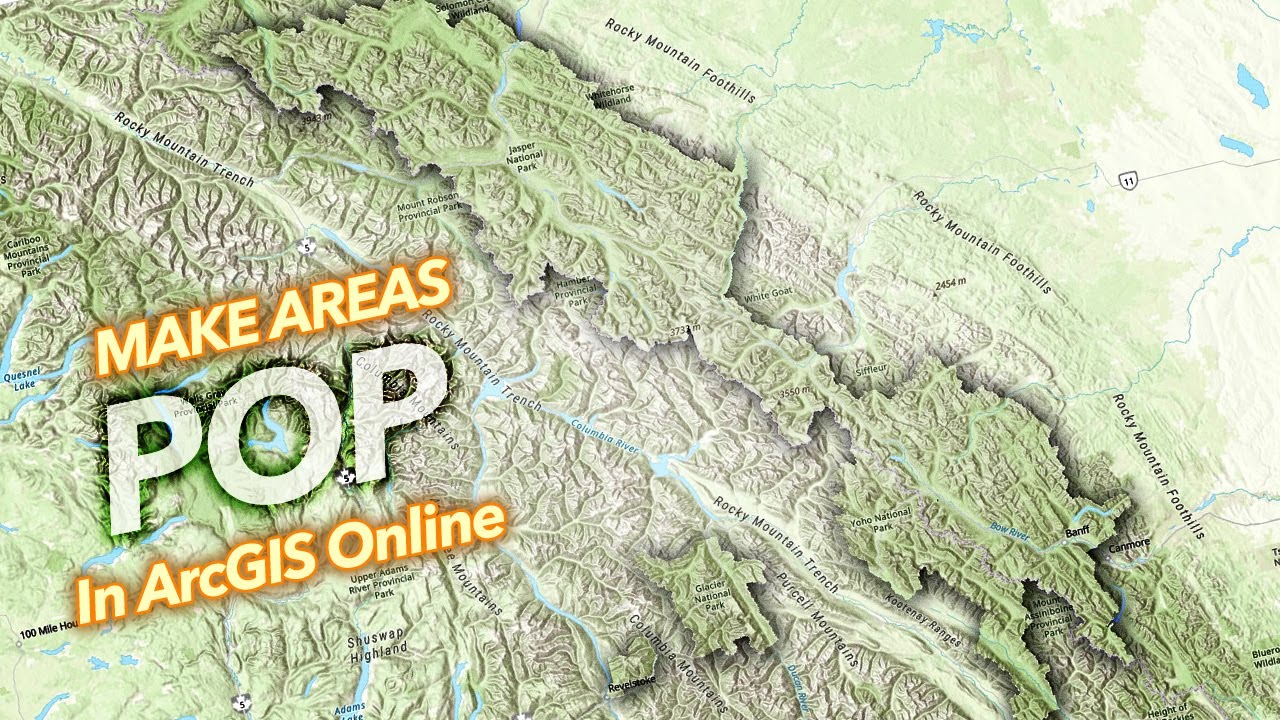 One Minute Map Hack Make An Area POP In ArcGIS Online YouTube One Minute Map Hack Make An Area POP In ArcGIS Online YouTube