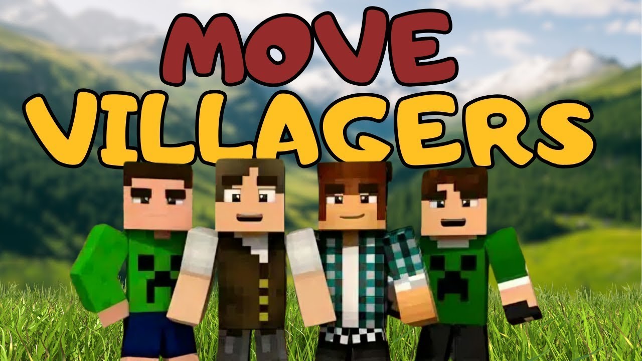 How to Move Villagers in Minecraft | Minecraft Tutorial (2025) - YouTube