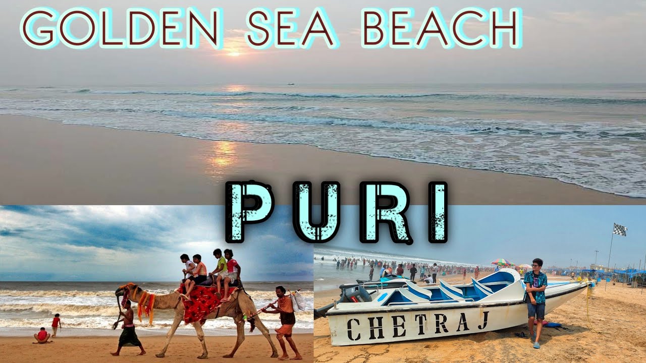 GOLDEN SEA BEACH , PURI // Puri Sea Beach Odisha // Best Place to Watch ...