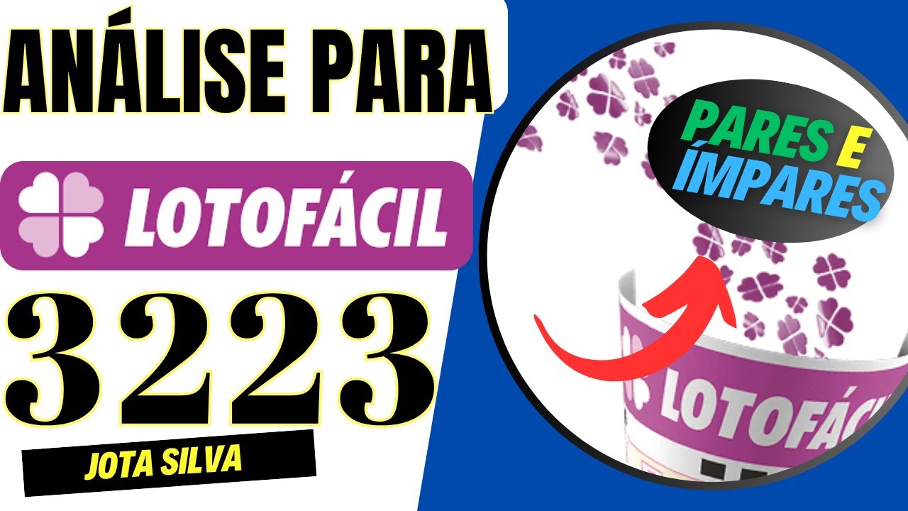 LOTOFÁCIL 3223 | ANÁLISE DE PARES E ÍMPARES MOLDURA E MIOLO - YouTube