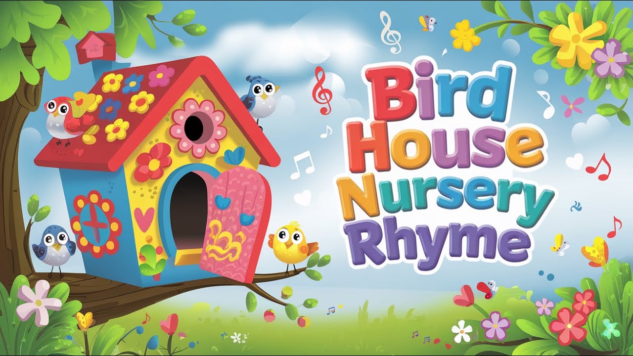 “Bird House Song | Fun Nursery Rhymes for Kids”#learning #nursery # ...