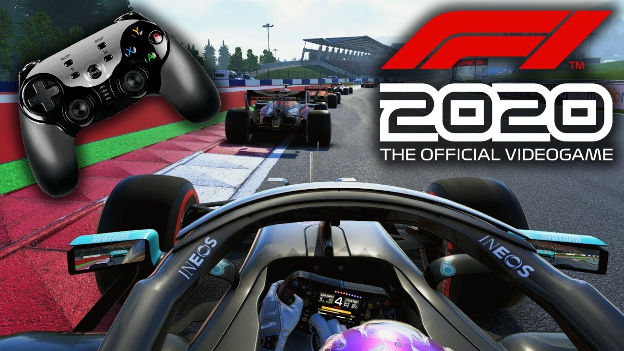 F1 2020 - Controle DAZZ Cyborg Gameplay - YouTube