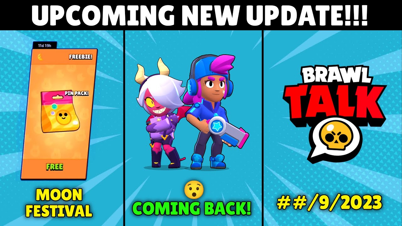 Star Shelly is coming Back!? Brawl Talk Date! Moon Festival and More ...