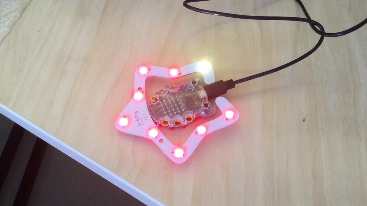 Digipurk CodeBug ledid - YouTube