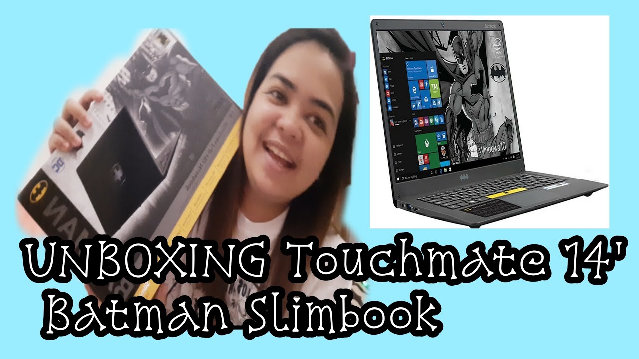UNBOXING Touchmate 14' Notebook BATMAN Slimbook/Joojoo Leee - YouTube