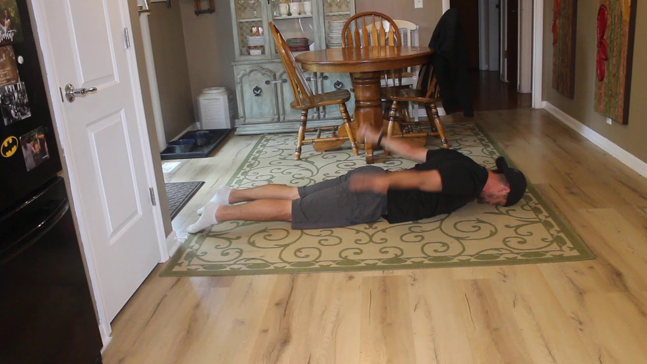 Prone Oscillating Scap Angels - YouTube