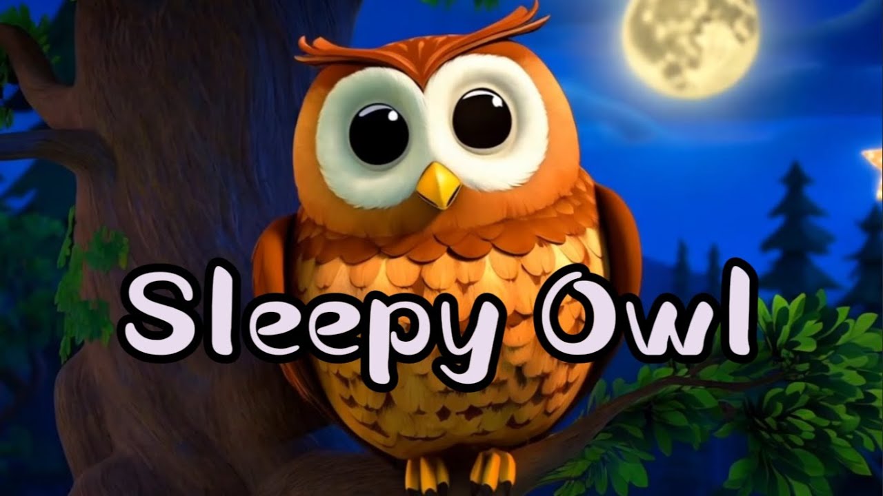 Twinkle Sleepy Owl | Nursery Rhymes for Kids | Bedtime Sleep Songs 😴 ...