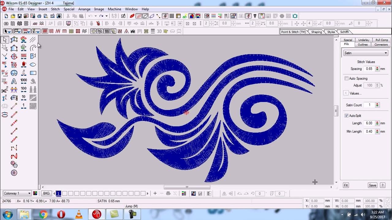 Wilcom-Traveling with up down left & right button in Wilcom Software English #wilcom #tutorial ...