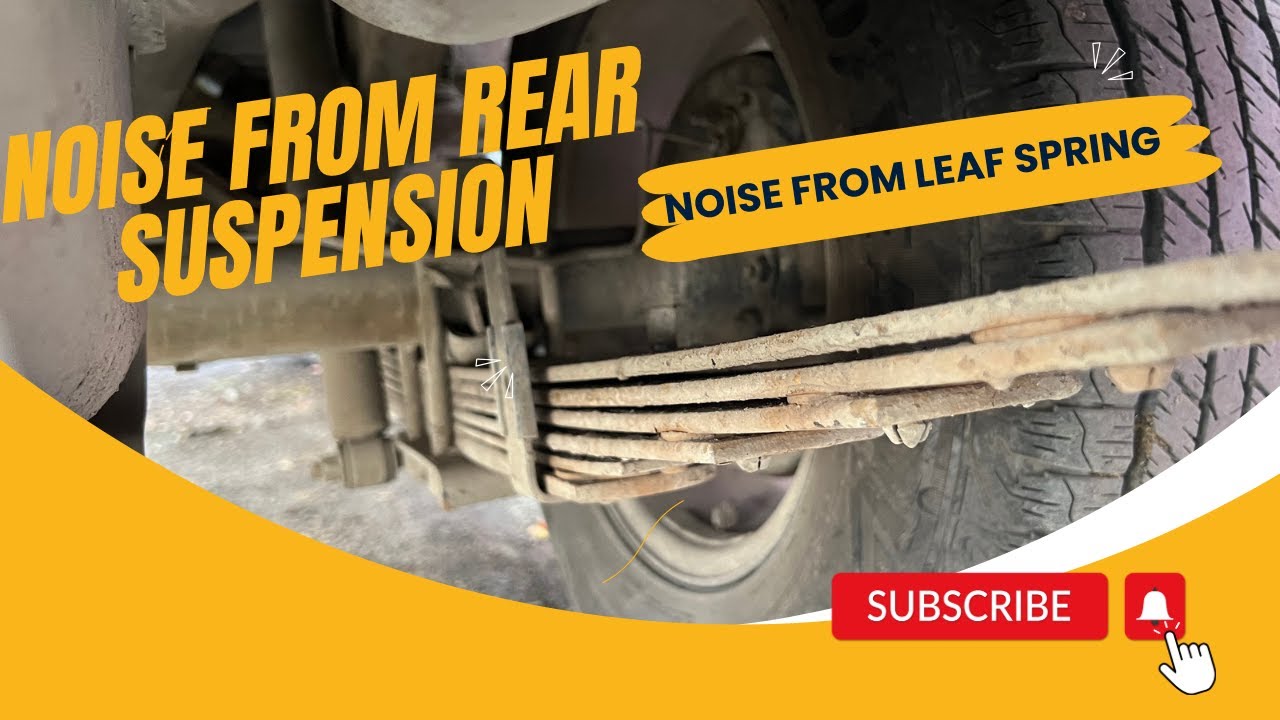 OME leaf spring noise | Rear Suspension Noise | Mahindra Thar - YouTube