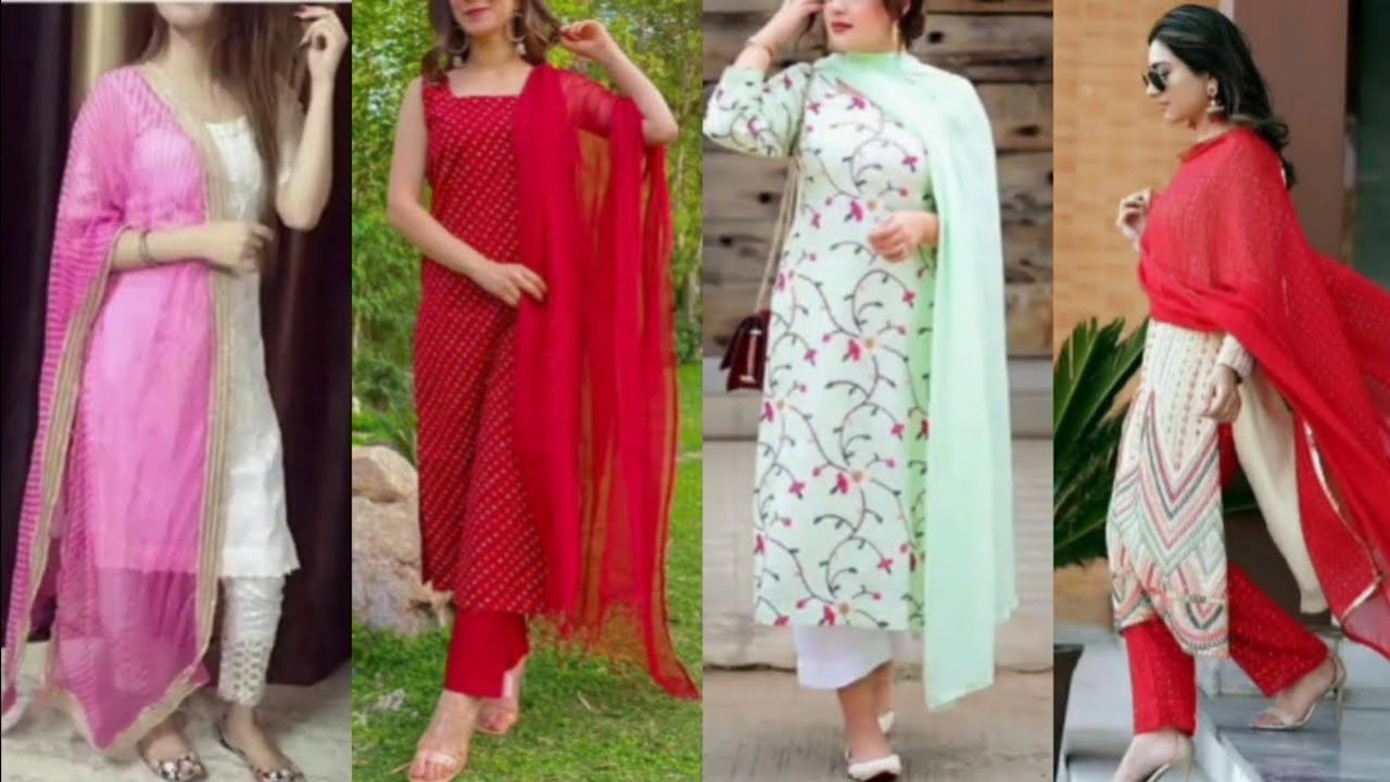 Latest Paint Plazo Suit Design| Summer Paint Plazo Design| Trending ...