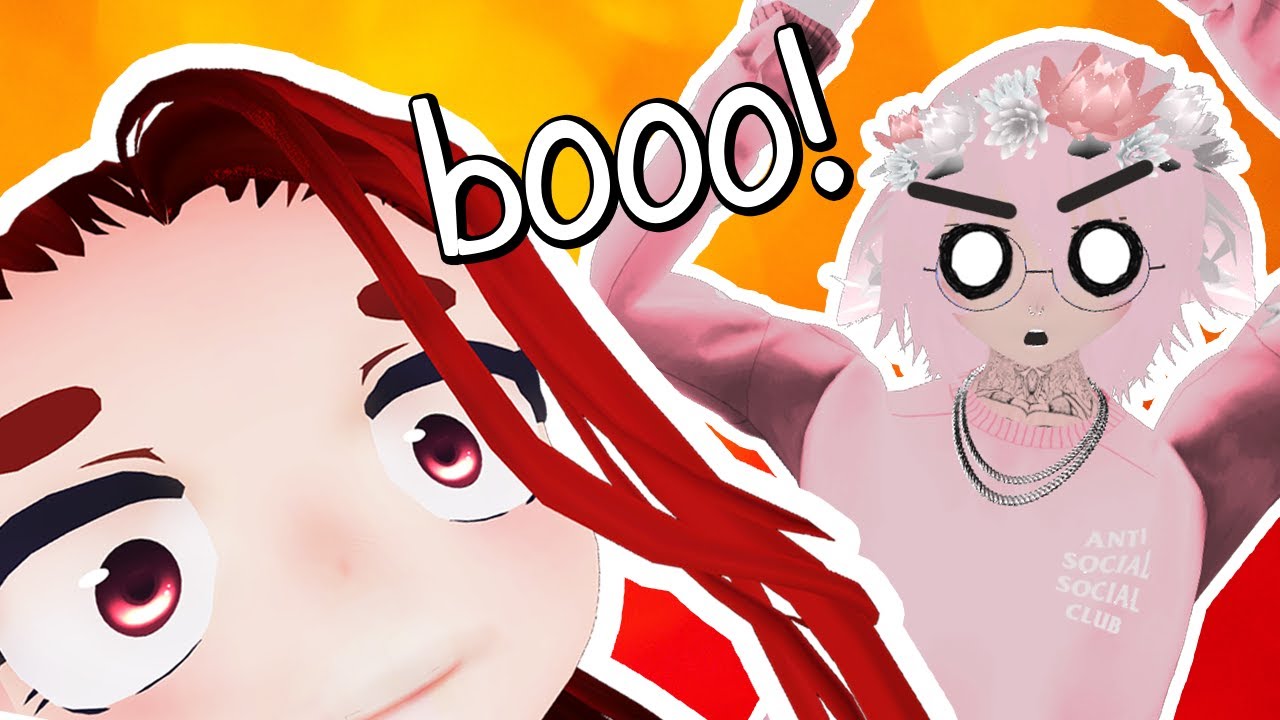 Scaring EBOYS in VRCHAT - YouTube