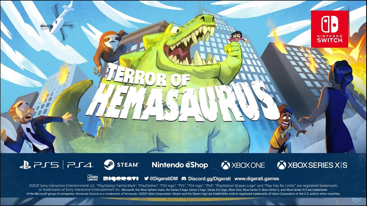 Console release dates REVEALED! | Terror of Hemasaurus - YouTube