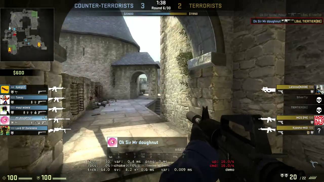 Silver M4A1 Ace - YouTube