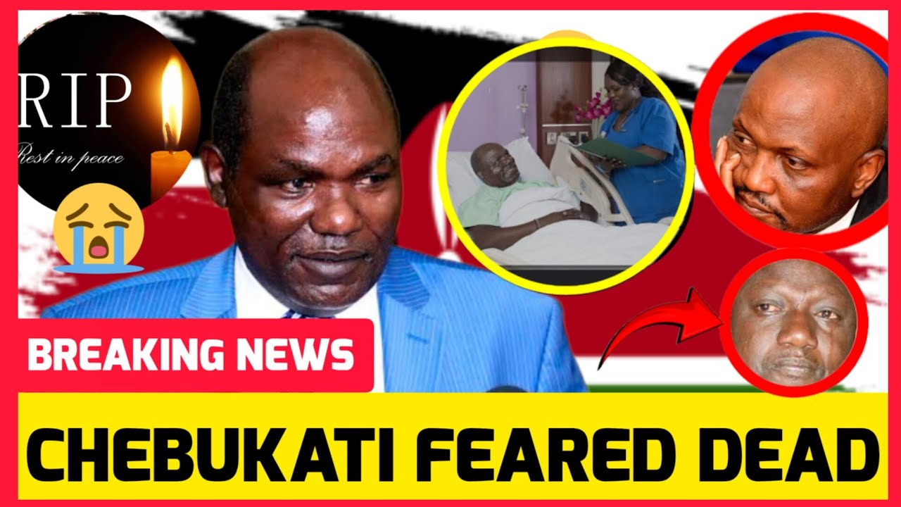 IS CHEBUKATI D£AD?wafula chebukati feared D£AD after a long period of ...