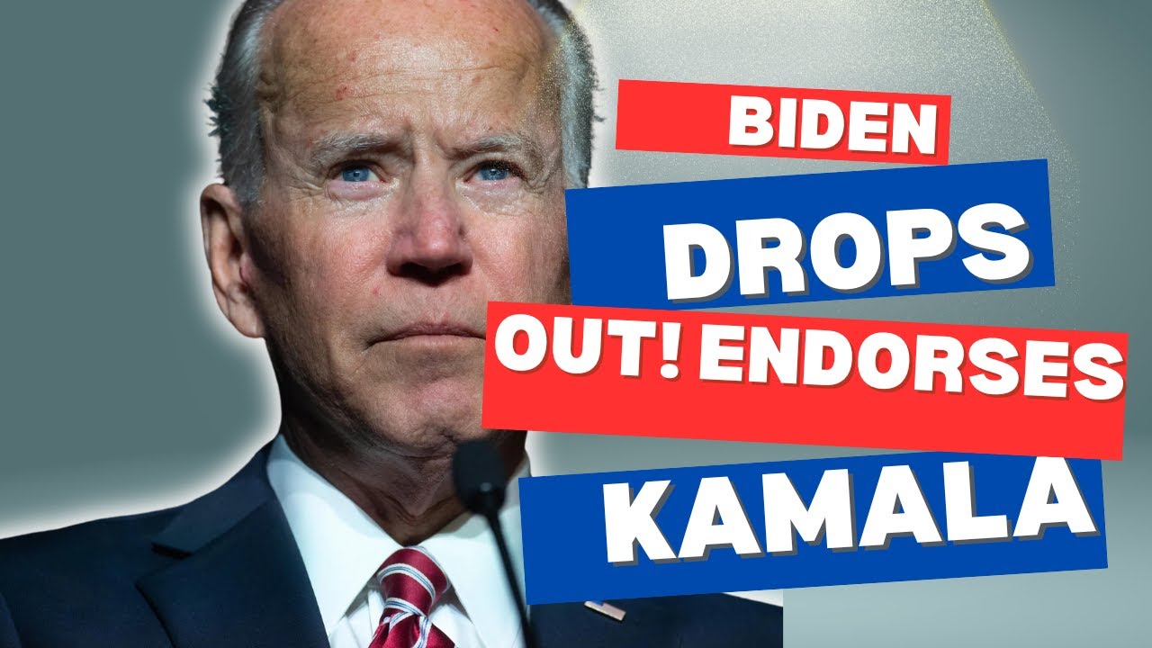 Shocking: Biden Drops Out! Can Kamala Harris Beat Trump? - YouTube