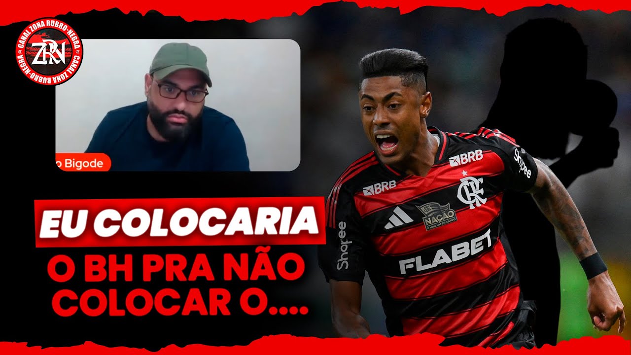 BIGODE ANALISA PROVÁVEL ESCALAÇÃO DO FLAMENGO PARA ESTREIA NO MUNDIAL ...