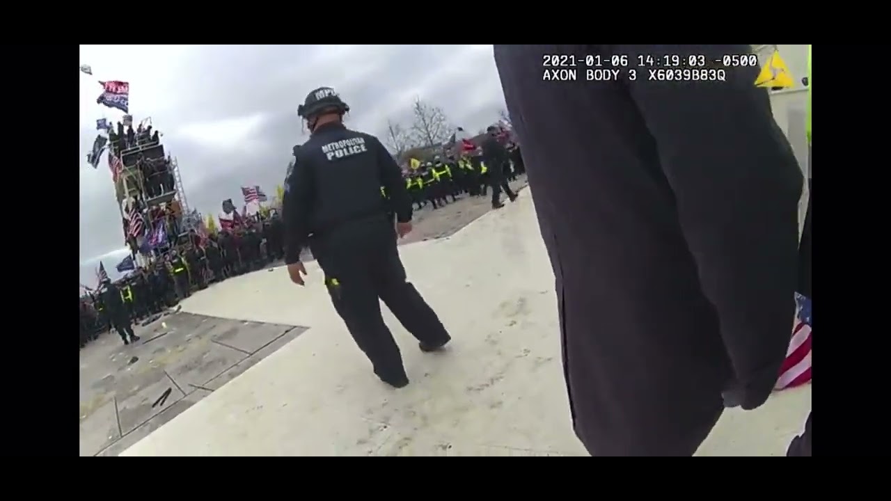 J6 2:17 Officer Thau admits that they are inciting ten protestors for ...
