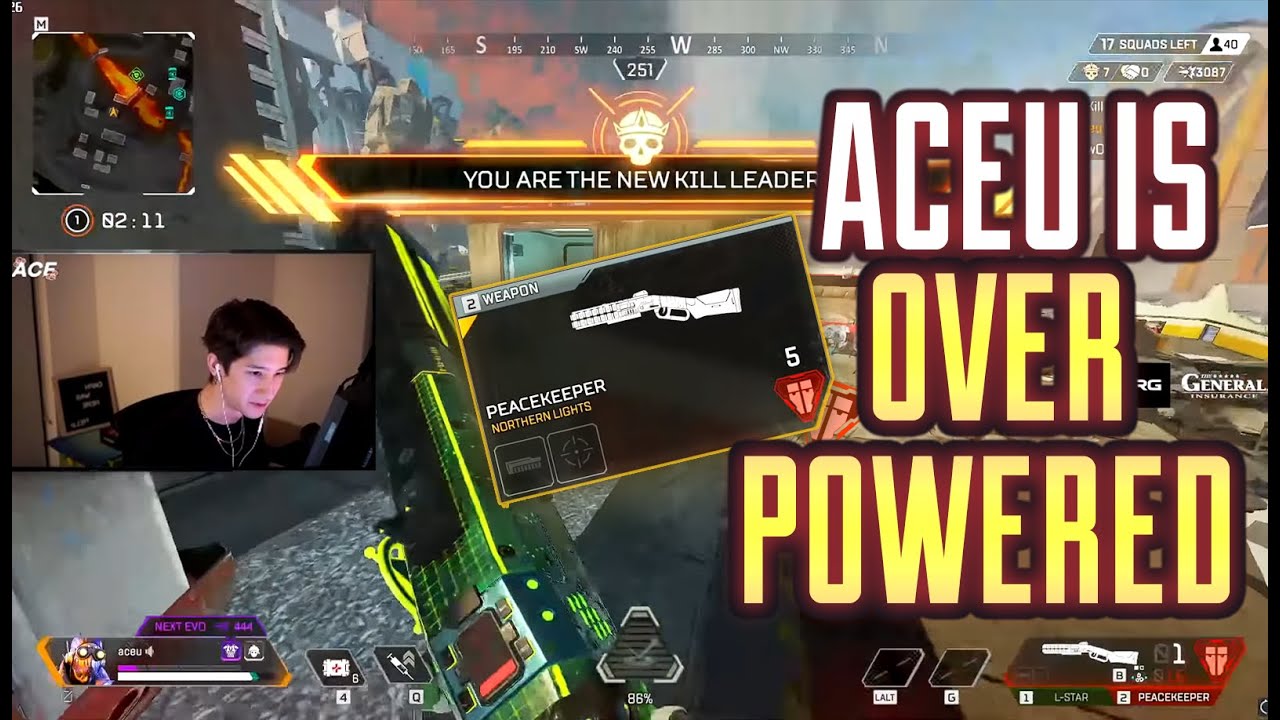 Aceu is Overpowered | Apex Legends Pro Gameplay - YouTube