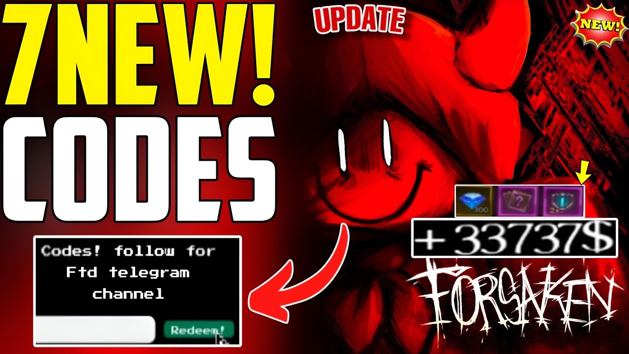 *Finally New* ALL WORKING ROBLOX CODES FOR FORSAKEN IN 2025 - CODES ...