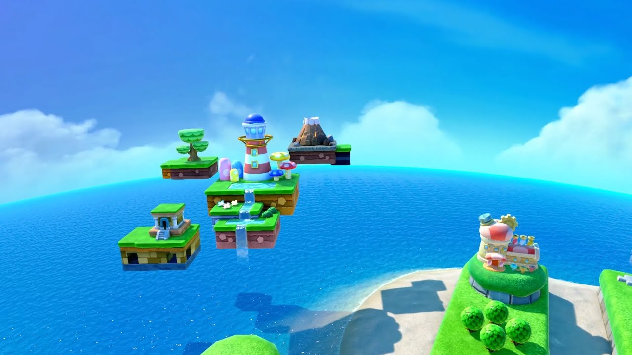 Super Mario Party Jamboree Motion Island #2 Paratroopa Flight School ...