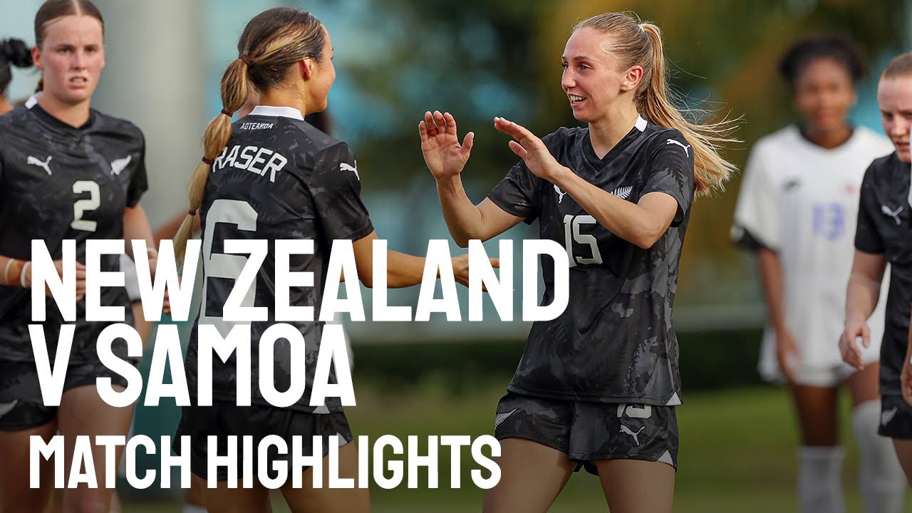 New Zealand v Samoa | OFC Olympic Qualifying Tournament | 10 February ...